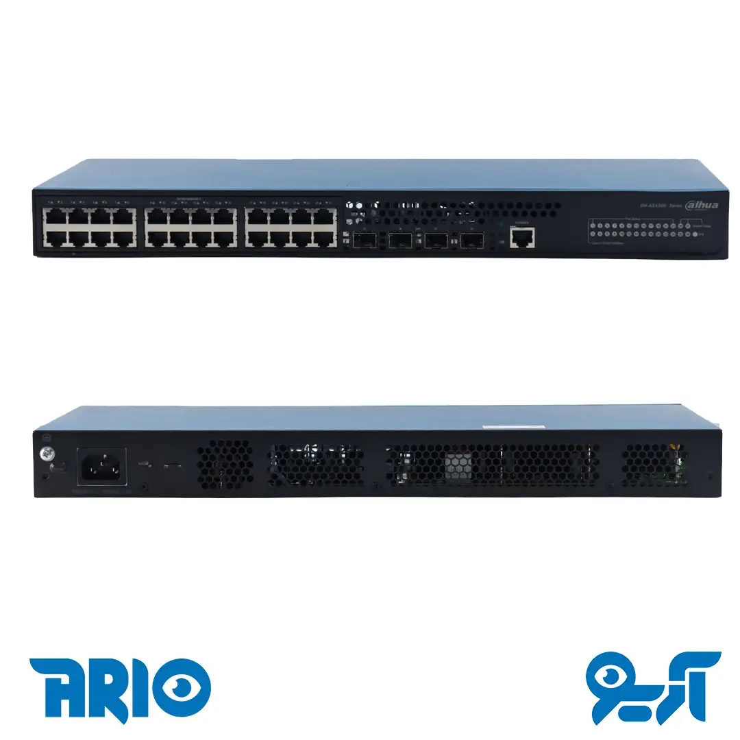سوییچ شبکه 24 پورت مدیریتی داهوا AS4300-24GT4GF